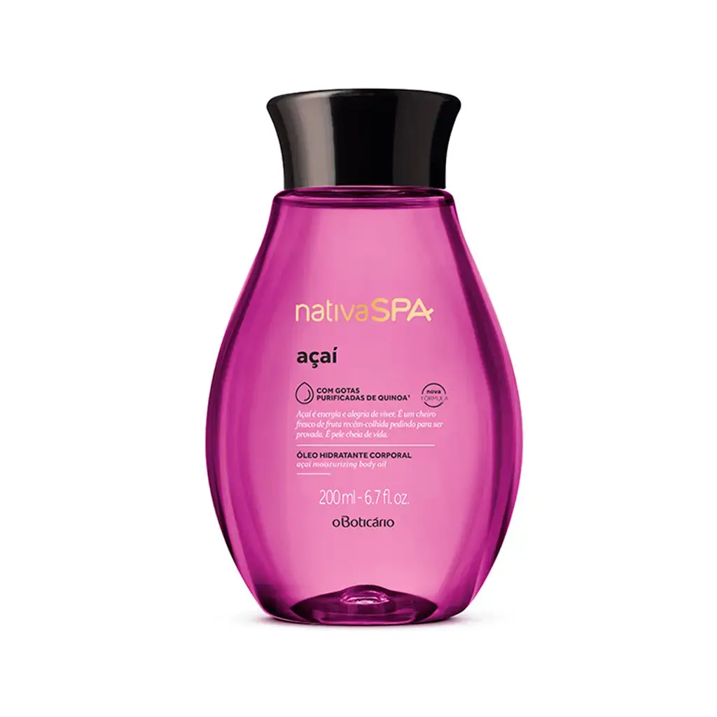 Óleo Hidratante Corporal Açai Nativa Spa 200 ml - Ninki Store ...
