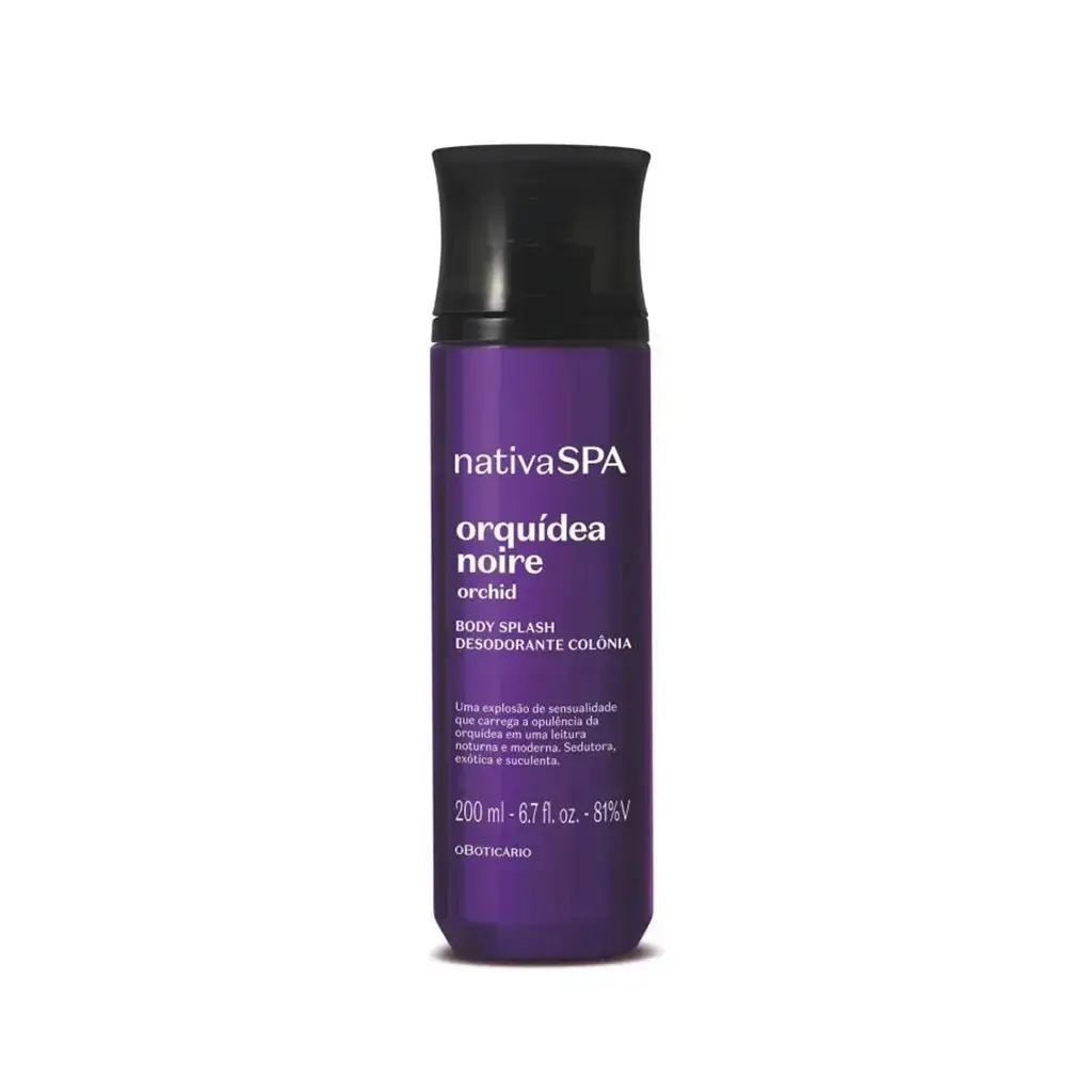 Orquídea Noire Body Splash Nativa Spa 200 ml - Ninki Store - Produtos O ...