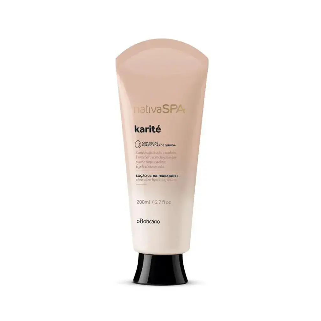 Loção Ultra-Hidratante Corporal Karité Nativa Spa 200 ml - Ninki Store ...